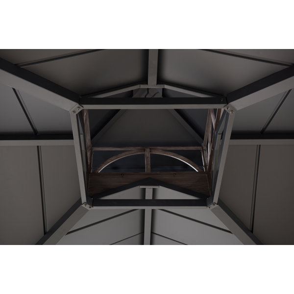 Sunjoy 12.5' x 12.5' Roanforth Hardtop Gazebo & Reviews | Wayfair